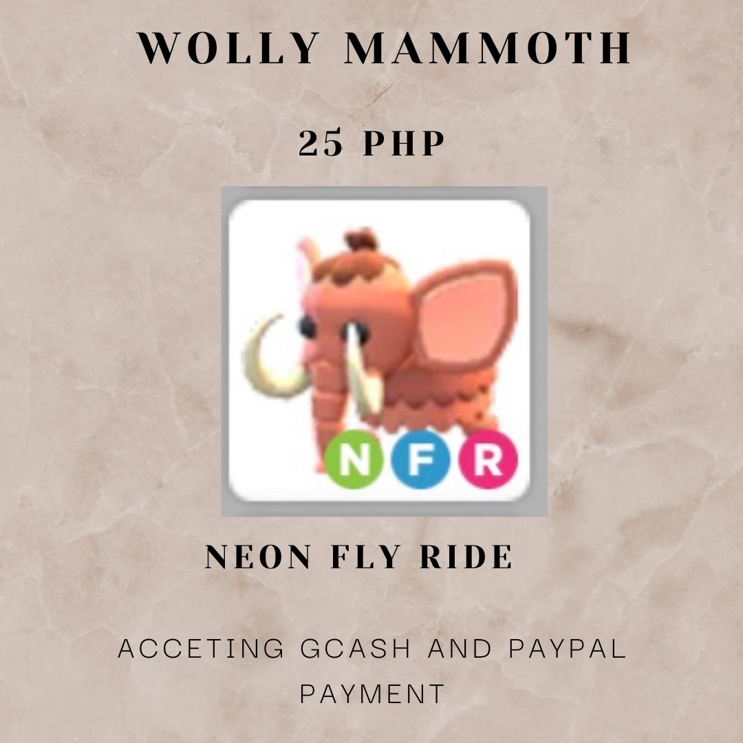 Adopt Me Pets | Wolly Mammoth on Carousell