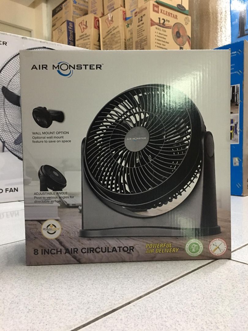 Air Monster 8 Air Circulator Floor Fan, Furniture & Home Living ...