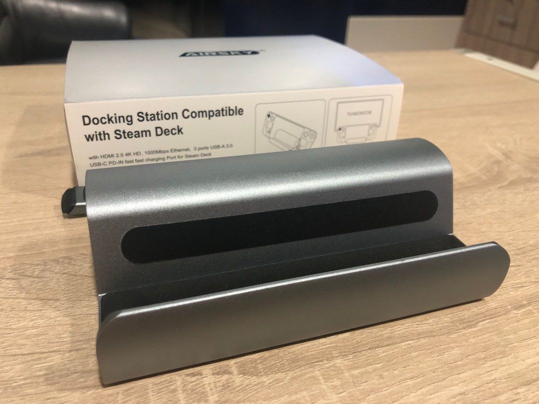 Airsky steam deck dock, Video Gaming, Gaming Accessories, Cables & Chargers on Carousell