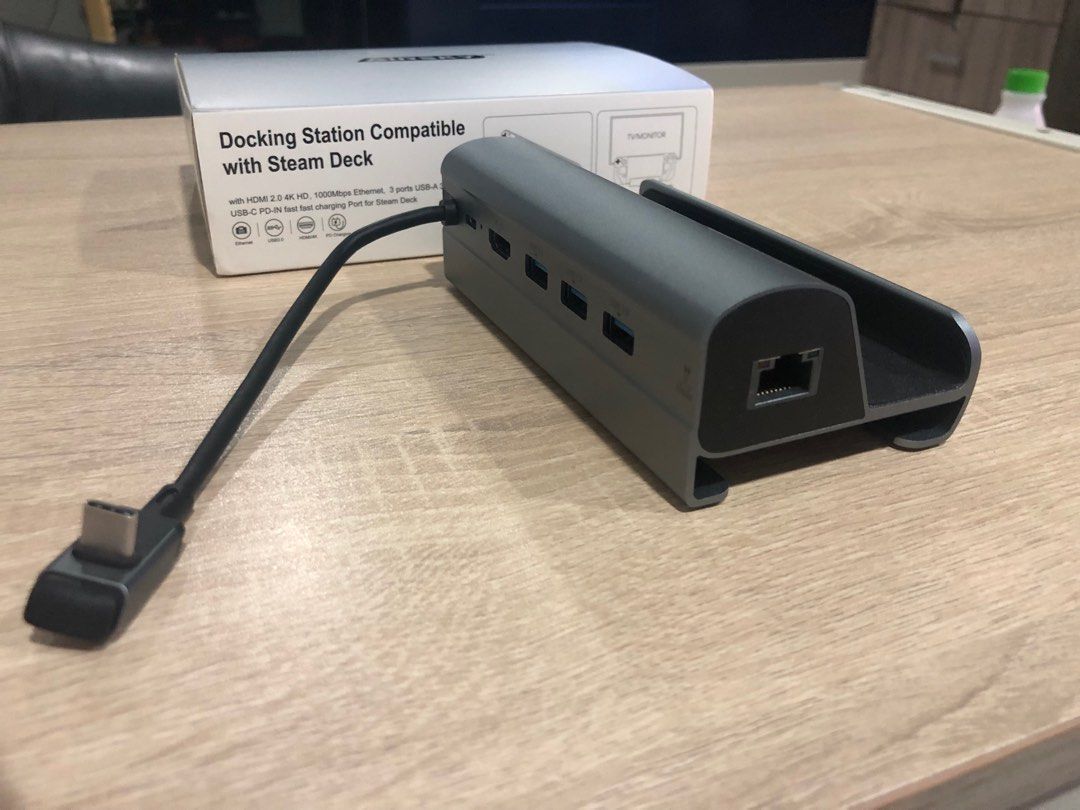 Airsky steam deck dock, Video Gaming, Gaming Accessories, Cables & Chargers on Carousell