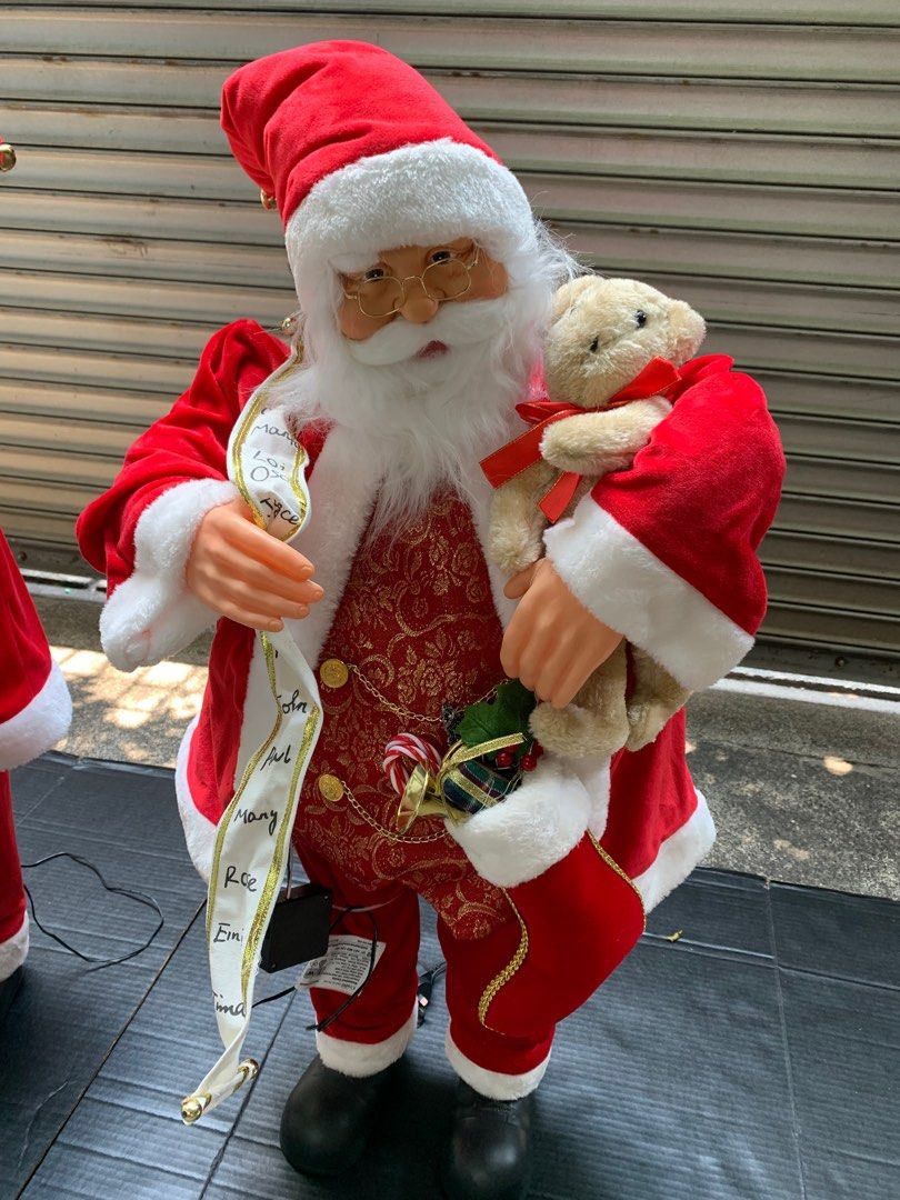 Crafiti Animated Santa Claus, 3 ft., Moving Santa Claus, Statue, Decor ...