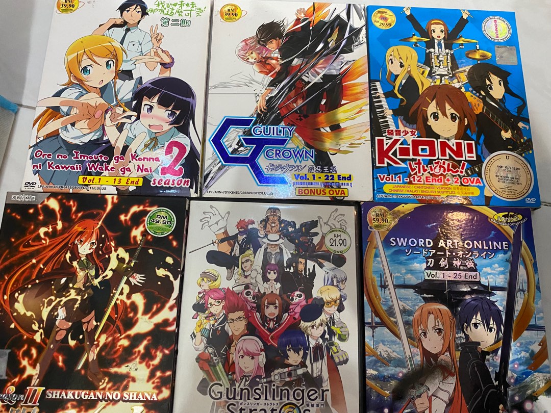 Anime dvd, Hobbies & Toys, Books & Magazines, Comics & Manga on Carousell
