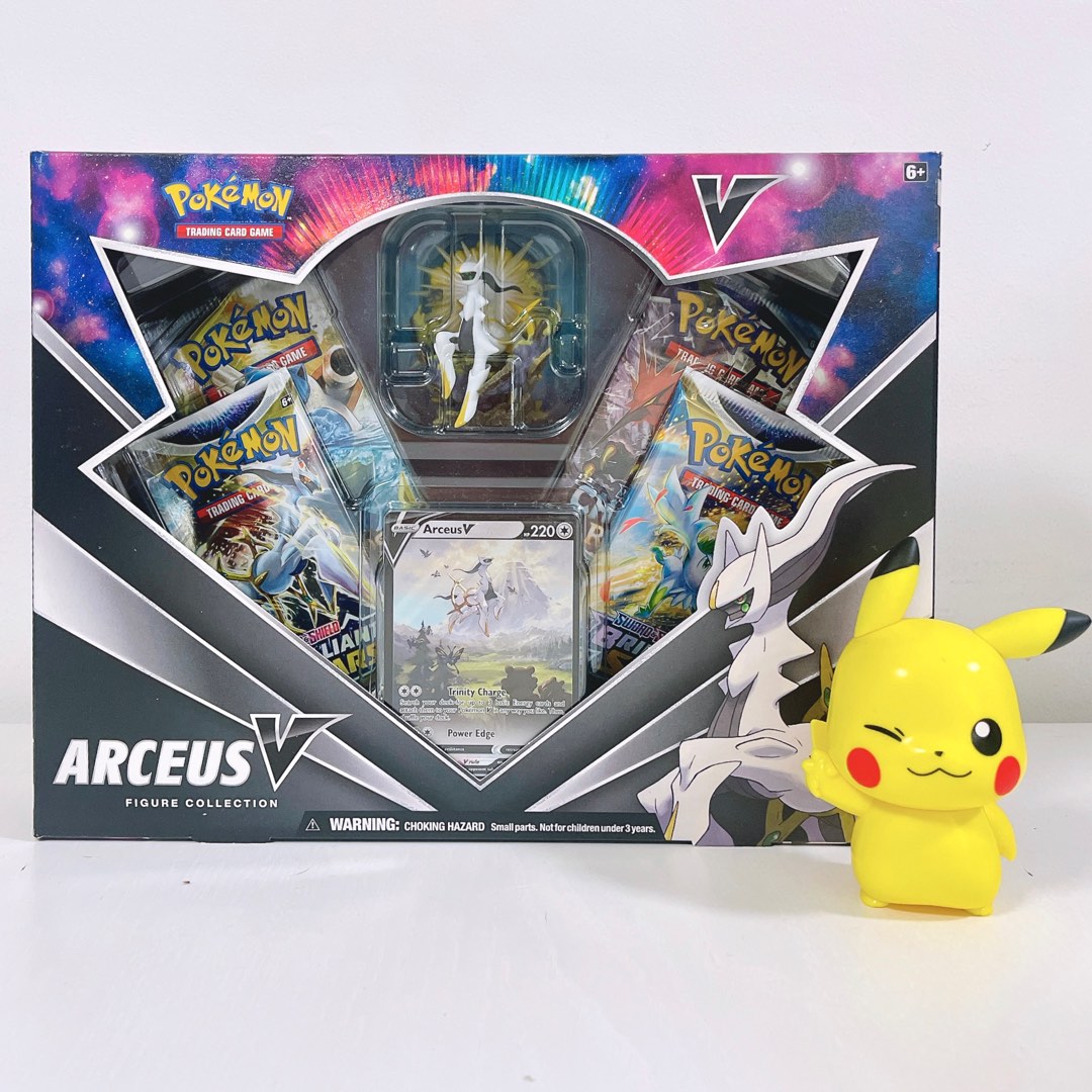 Arceus Premium Figure Collection - Pokemon Box with Brilliant Stars ...