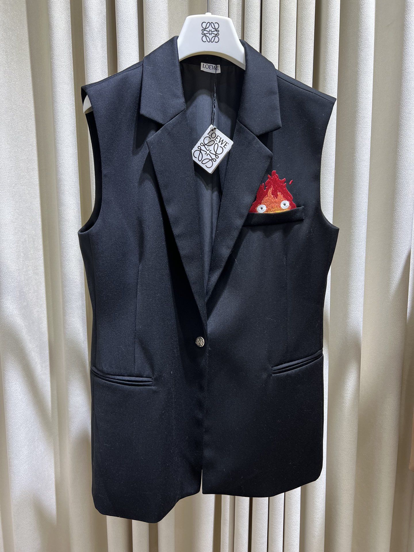 Authentic loewe limited fire head vest, Women's Fashion, Tops, Other ...