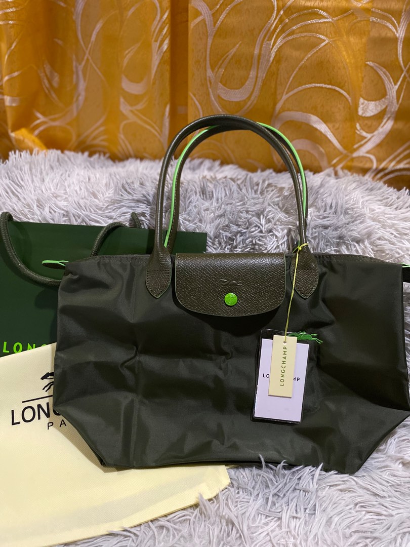 Authentic/Original Brand new Longchamp Le Pliage in Forest Green, Women ...
