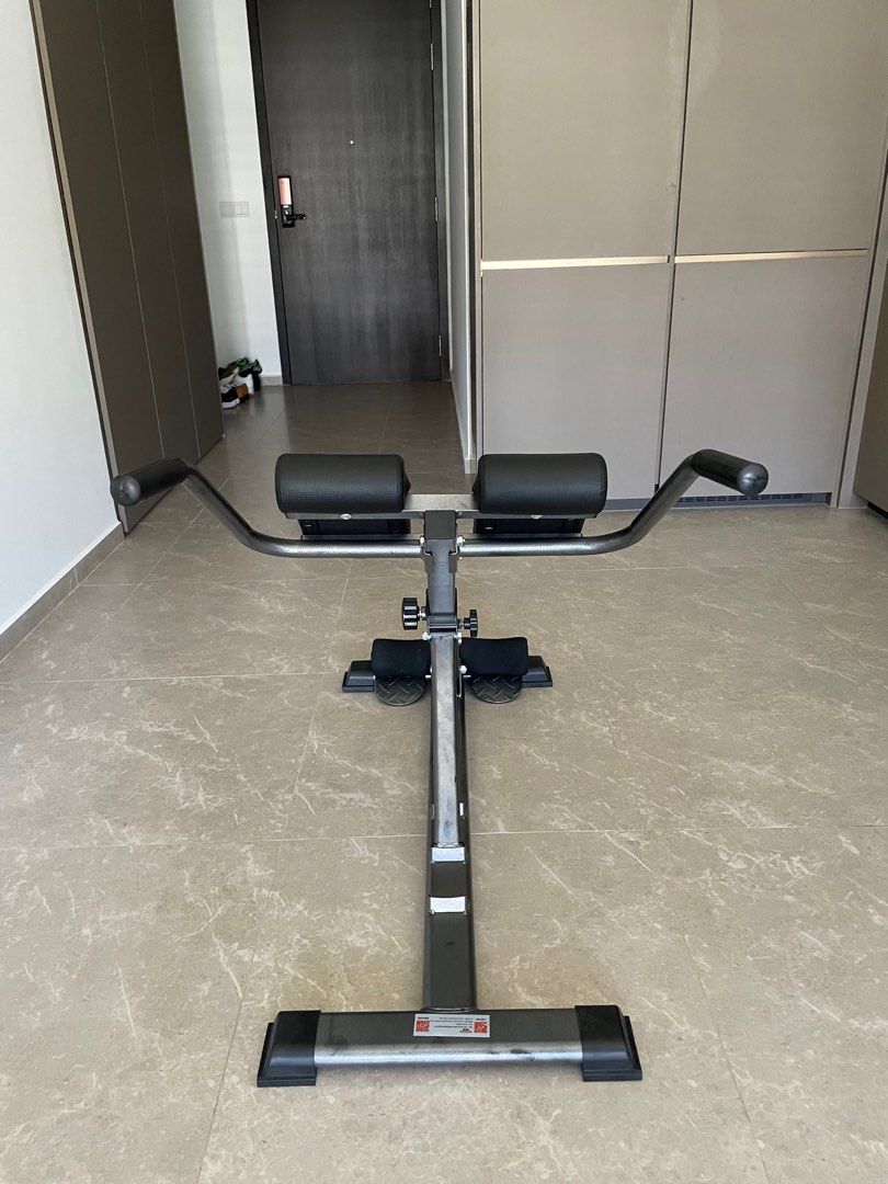 Foldable Back Extension Machine, Roman Chair Back Extension, Sports ...