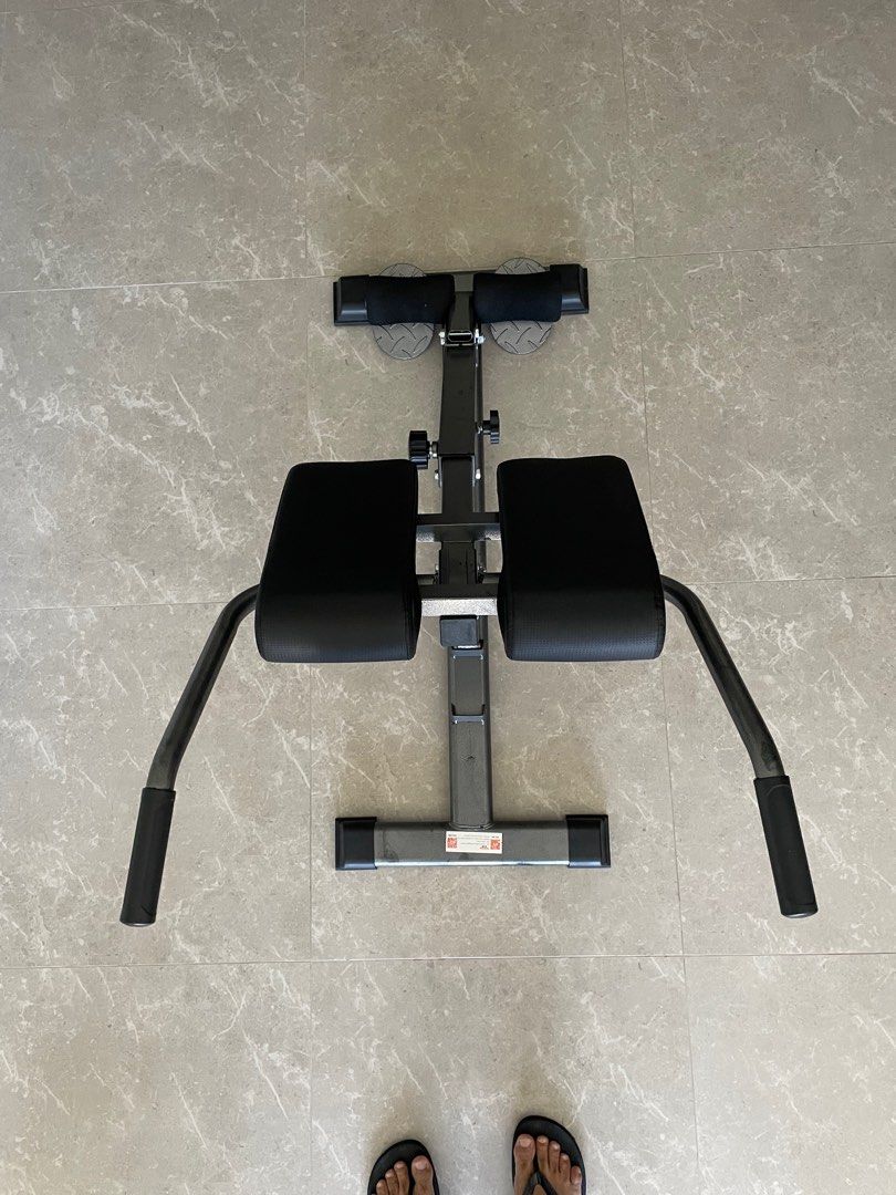 Foldable Back Extension Machine, Roman Chair Back Extension, Sports ...