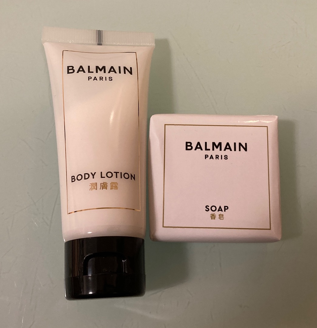Balmain soap 30g / body lotion 35ml, 美容＆化妝品, 沐浴＆身體護理, 沐浴及身體護理 - 身體護理 ...