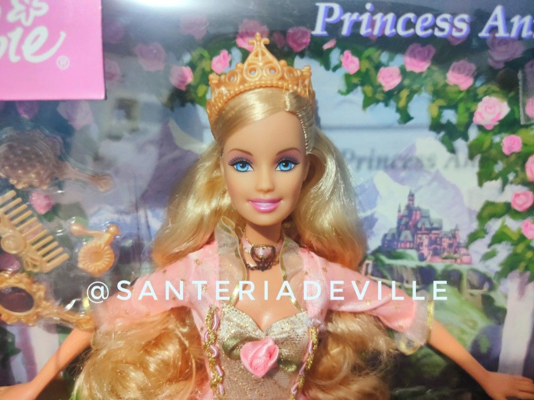 Barbie Princess And The Pauper Anneliese Movie Doll With Dvd 2004