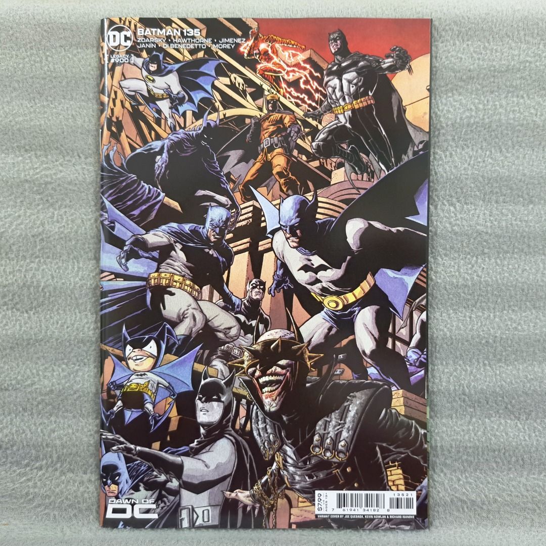 Batman #900/#135 Joe Quesada Connecting Variant 2/2 (Complete Set) DC ...