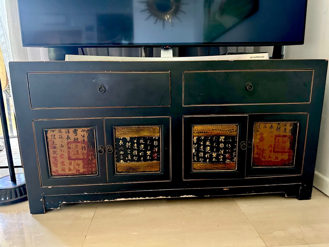 beautiful Chinese cabinet / TV console, Furniture & Home Living ...