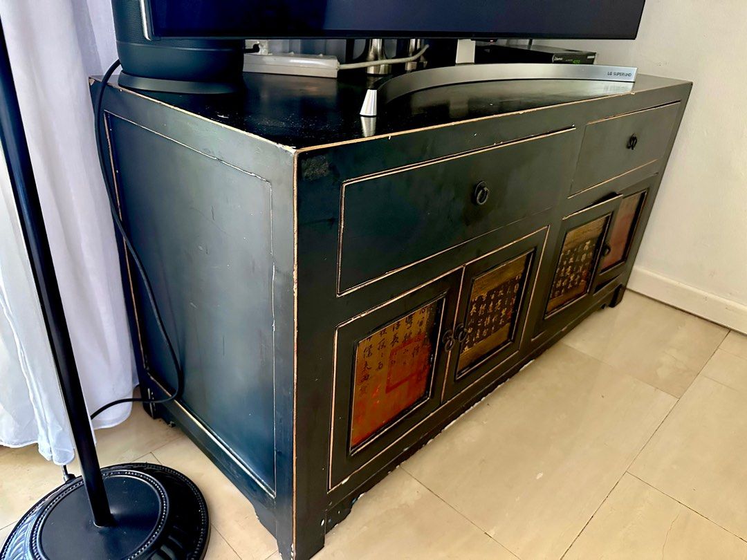 beautiful Chinese cabinet / TV console, Furniture & Home Living ...