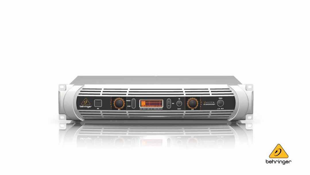 Behringer iNuke NU 6000 DSP - 6000W DSP power amplifier, Audio, Soundbars, Speakers & Amplifiers ...