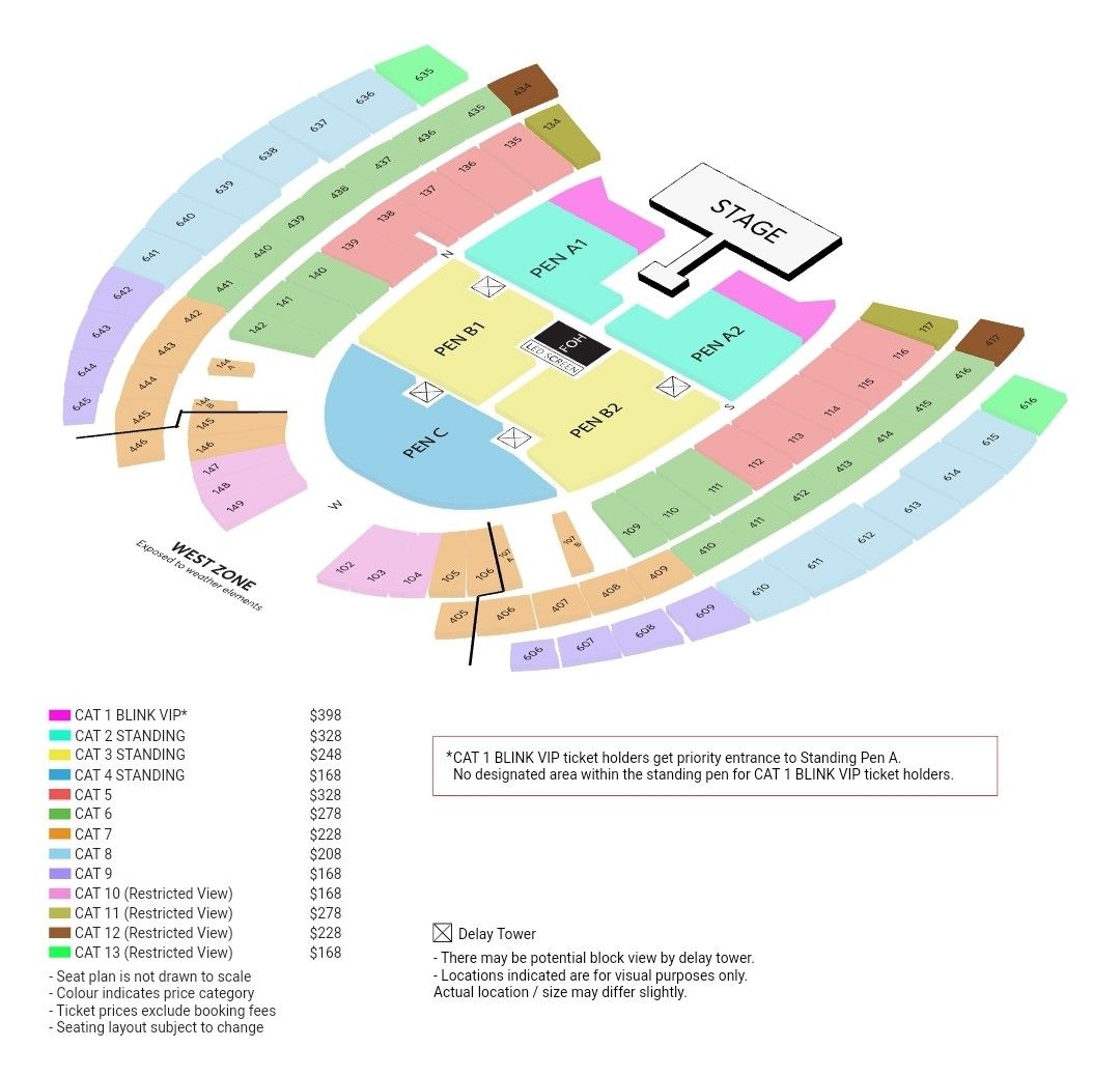 Blackpink Concert Tickets 2023, Tickets & Vouchers, Event Tickets on ...
