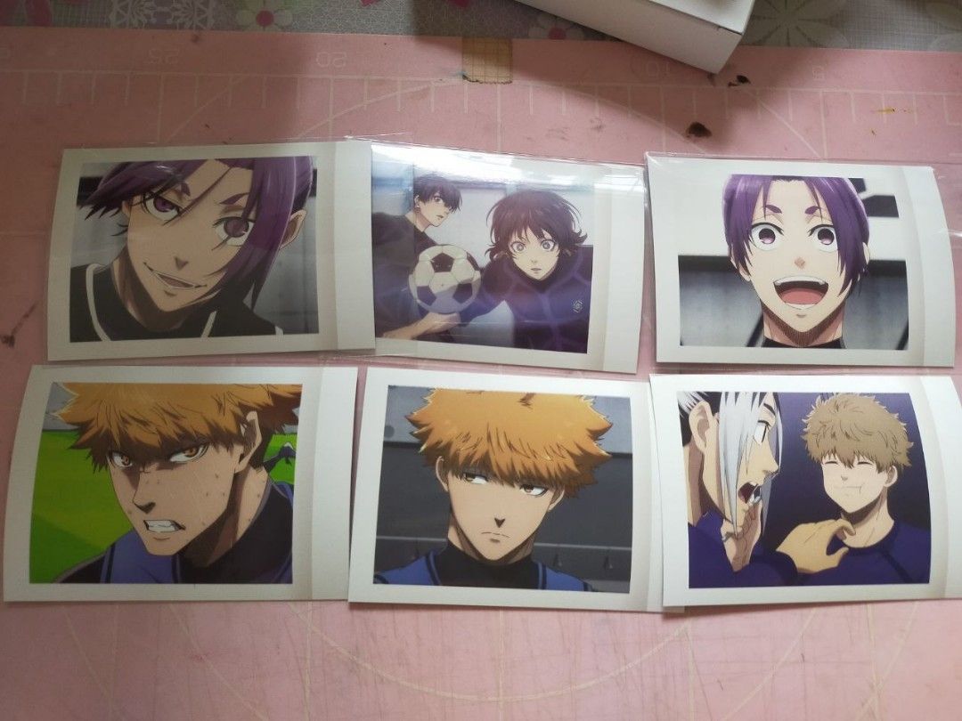 Bluelock cards chigiri reo isagi bachira, Hobbies & Toys, Memorabilia ...