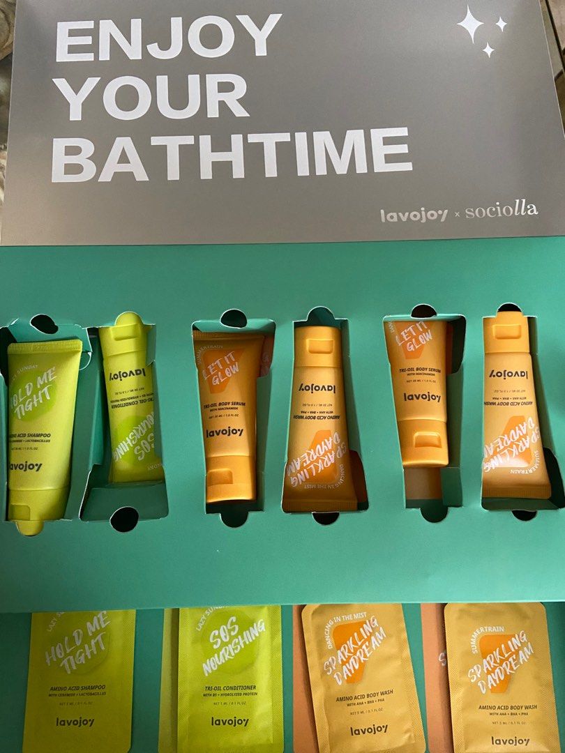 brand new lovajoy sociolla bath time care, Kesehatan & Kecantikan ...