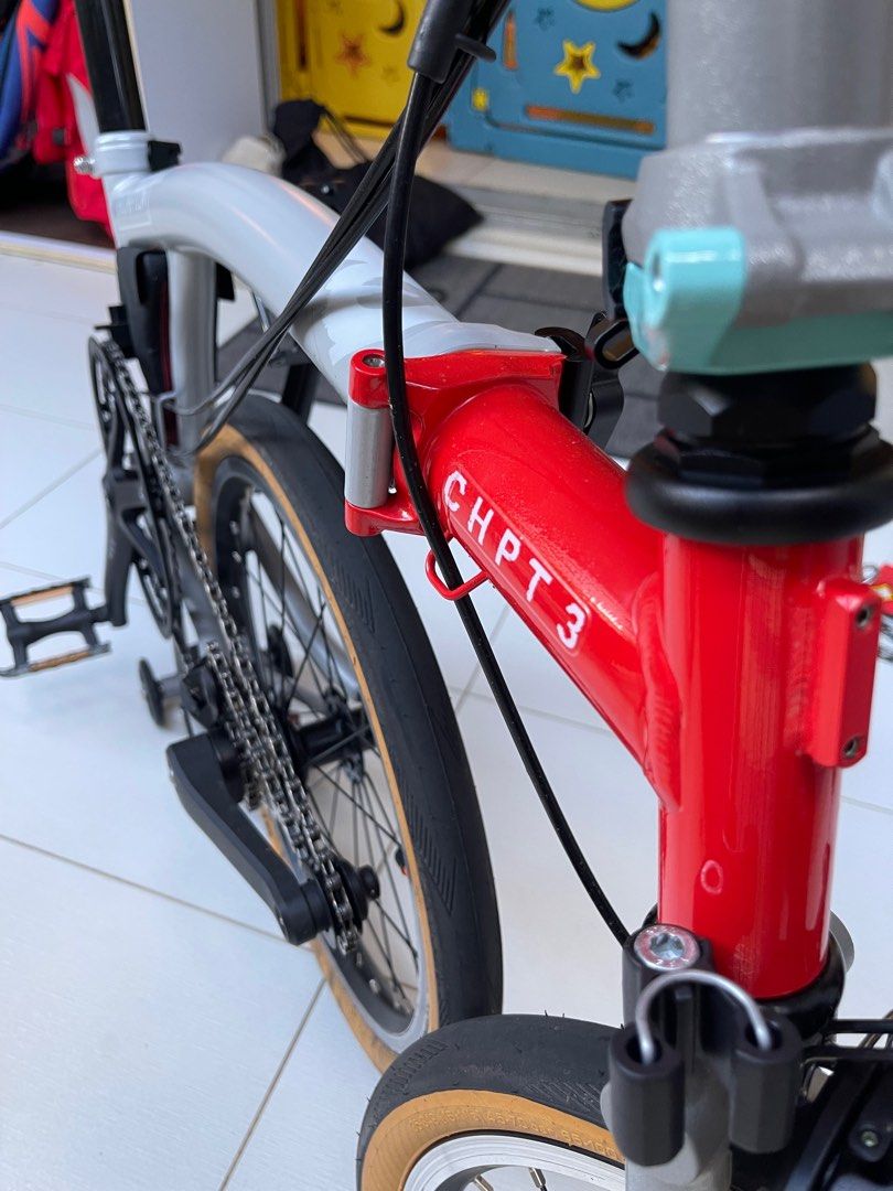 Brompton Chpt 3 V4 2023 + PPF coating worth $300, Sports Equipment ...