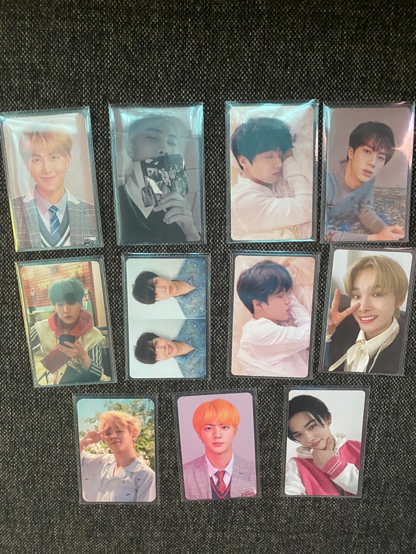 BTS album photocards and niki photocards, Hobbies & Toys, Memorabilia ...