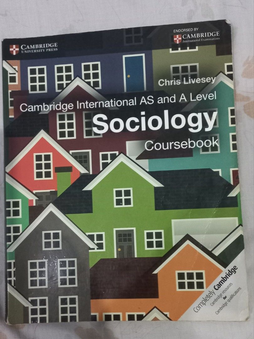 Buku Textbook Cambridge AS and A Level Sociology, Buku & Alat Tulis, Buku Pelajaran di Carousell