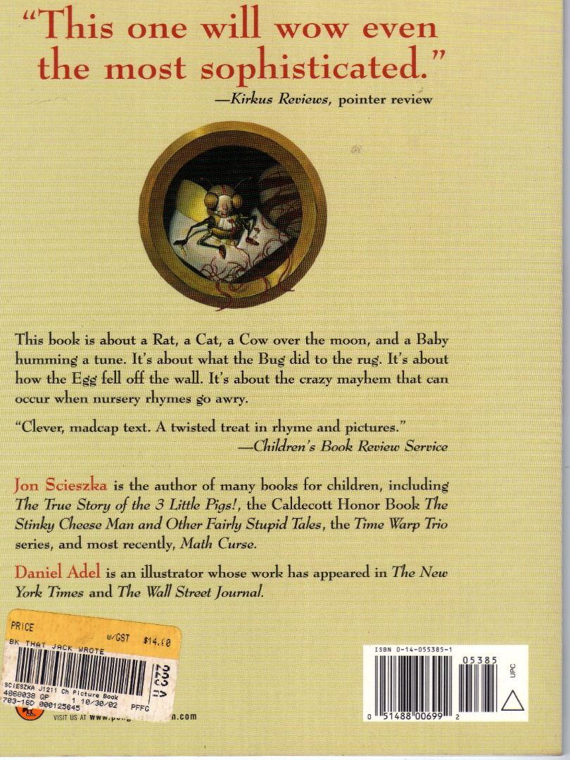 [Bundle Deal] 7 Jon Scieszka Picture Books for ages 3+, Squids will be ...