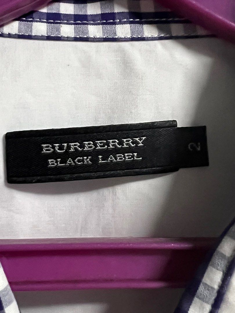 Burberry Black Label, Men's Fashion, Tops & Sets, Formal Shirts on ...