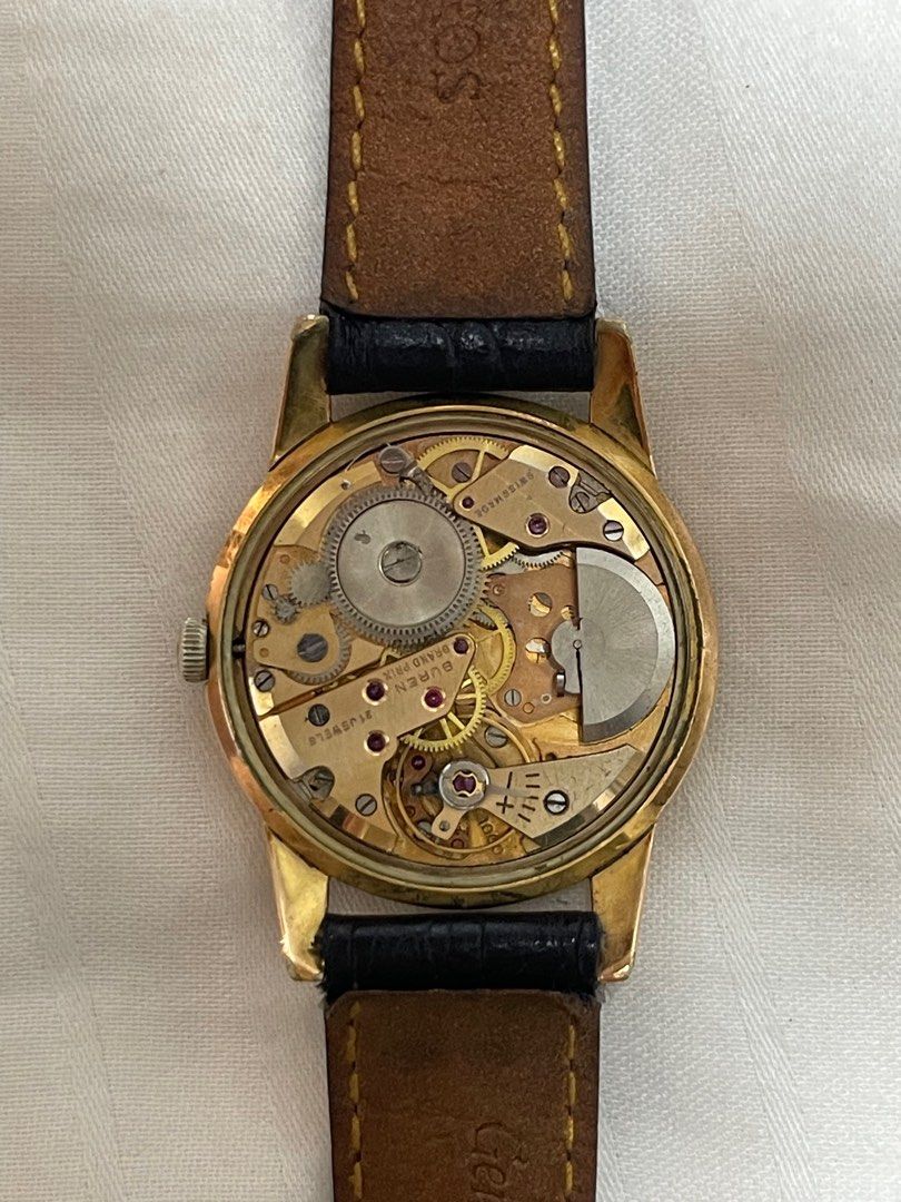 Buren Super Slender Automatic Watch, Men's Fashion, Watches ...