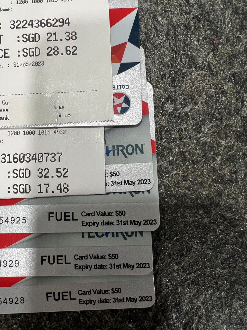 Caltex starcash petrol card, Everything Else on Carousell