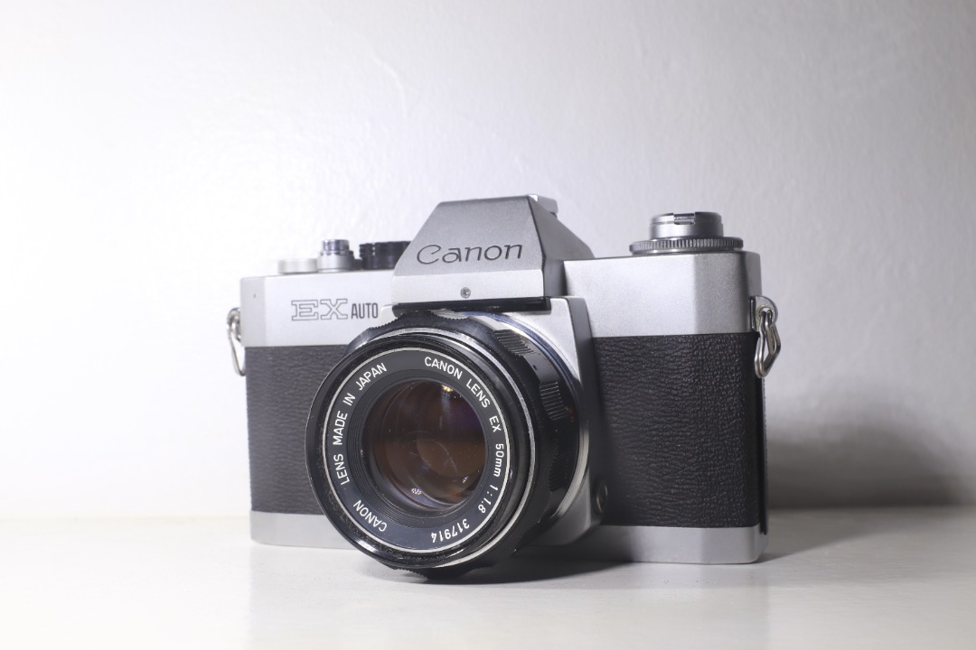 Canon EX Auto with 50mm f1.8, Photography, Cameras on Carousell