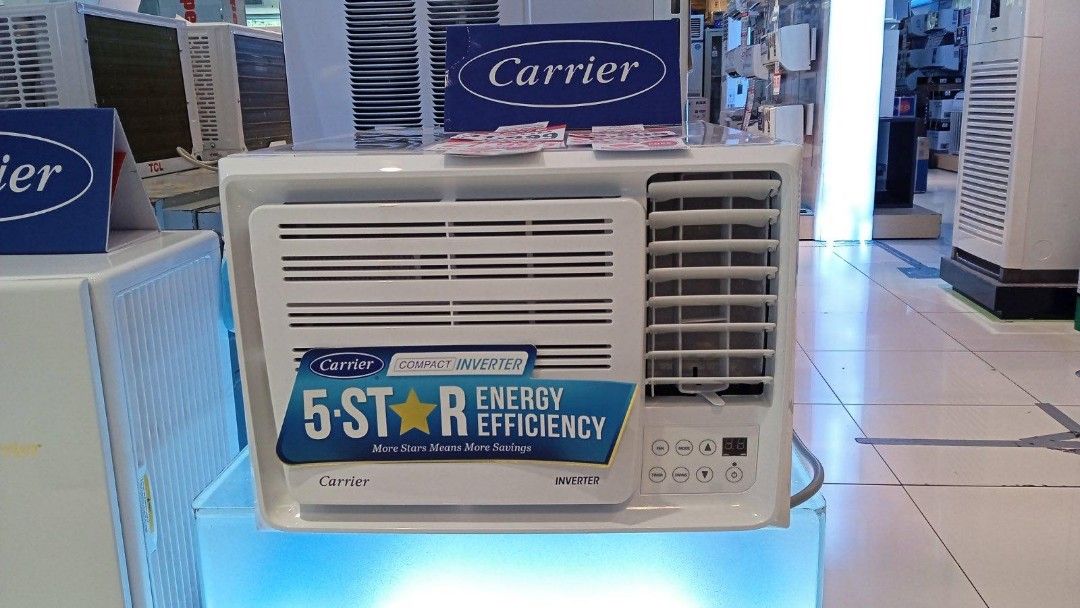 CARRIER WINDOW TYPE AIRCON, TV & Home Appliances, Air Conditioning and ...