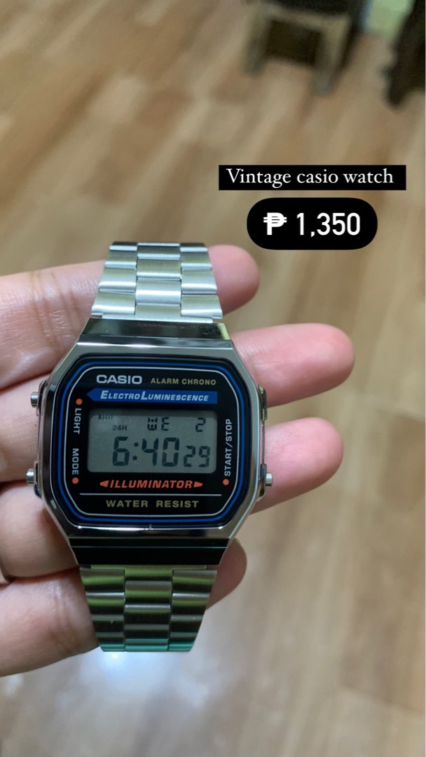 Casio vintage watch on Carousell