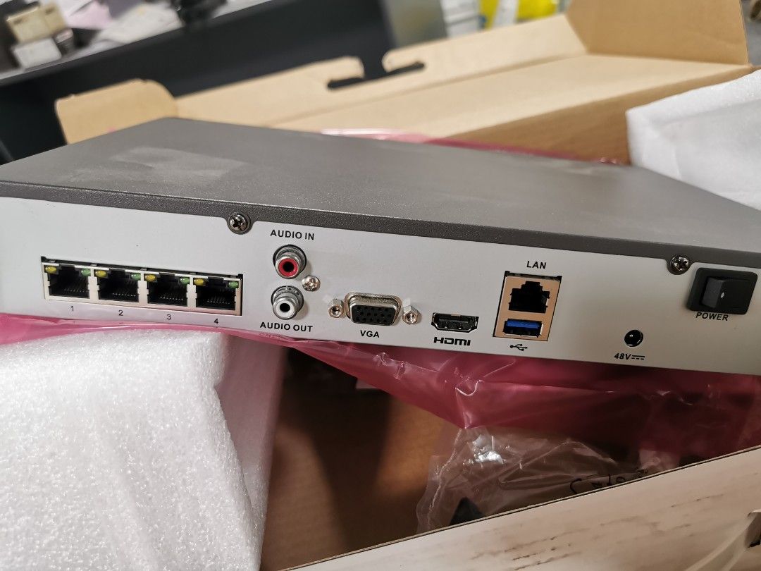 CCTV module 4chn HIKVISION, Furniture & Home Living, Security & Locks ...