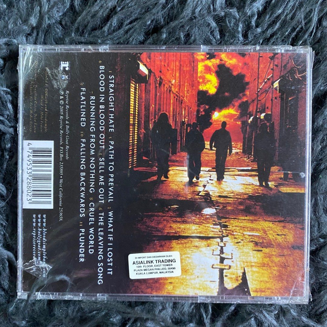 CD BLOODSIMPLE A Cruel World, Hobbies & Toys, Music & Media, CDs & DVDs ...