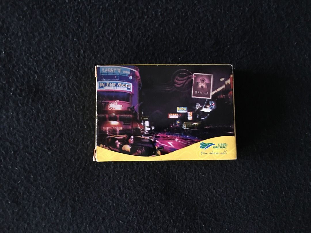 Cebu Pacific Playing Cards, Hobbies & Toys, Toys & Games on Carousell