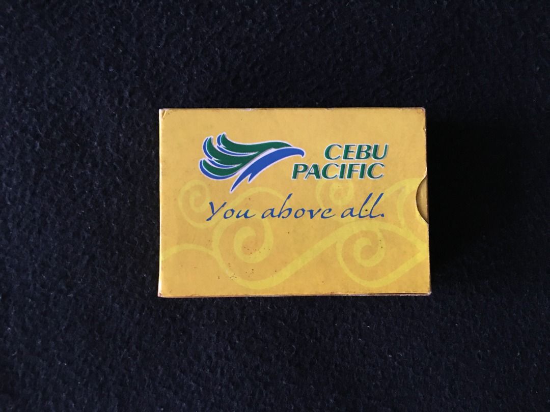 Cebu Pacific Playing Cards, Hobbies & Toys, Toys & Games on Carousell