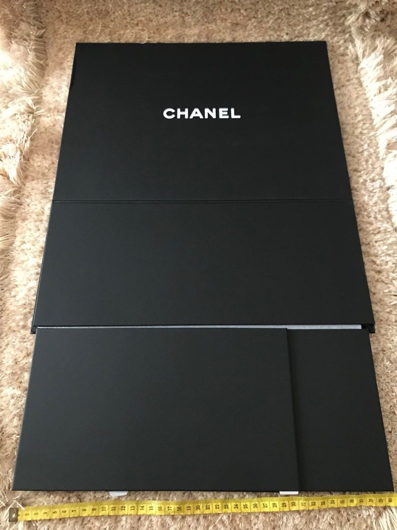Chanel box size XL besar buat tas klasik flap tebal mewah bags ori flip ...