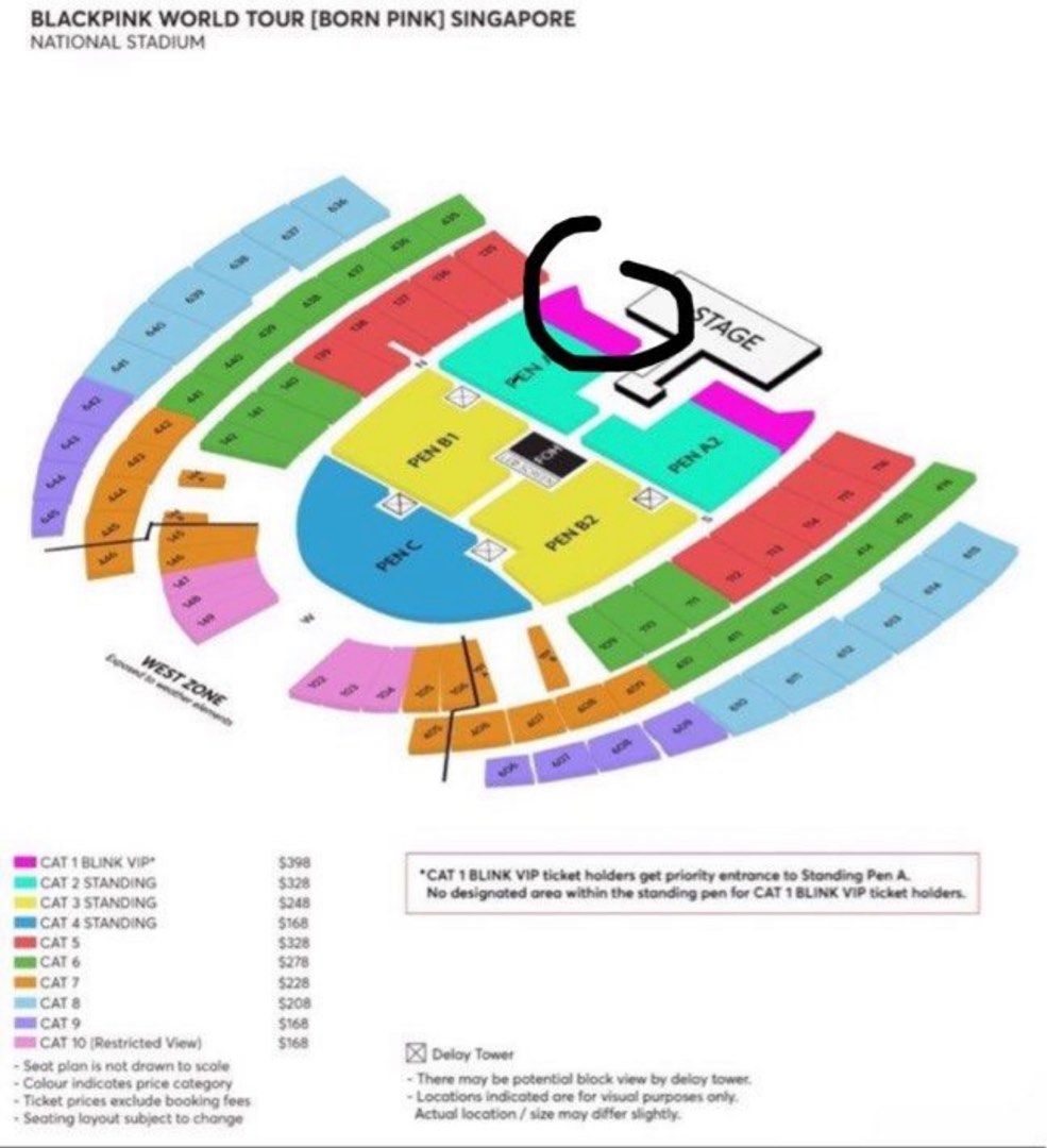 (CHEAP) VIP Blackpink VIP day 2 VIP ticket, Tickets & Vouchers, Event ...