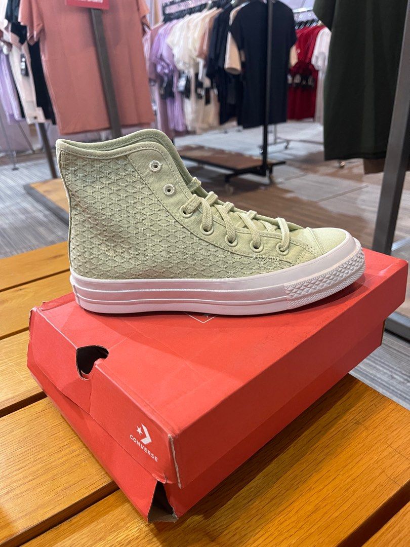 Converse High Cut Matcha Green, Men's Fashion, Footwear, Sneakers on ...