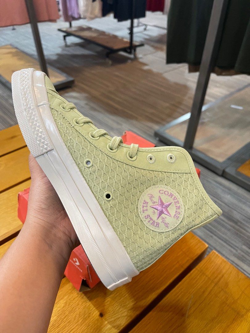 Converse High Cut Matcha Green, Men's Fashion, Footwear, Sneakers on ...