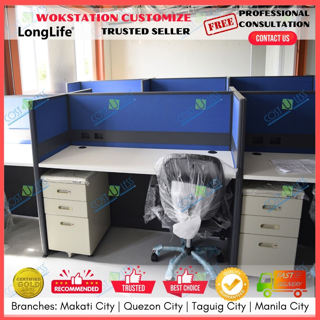 Cubicle Workstation Table Office Furniture, Modular Partitions, Office ...