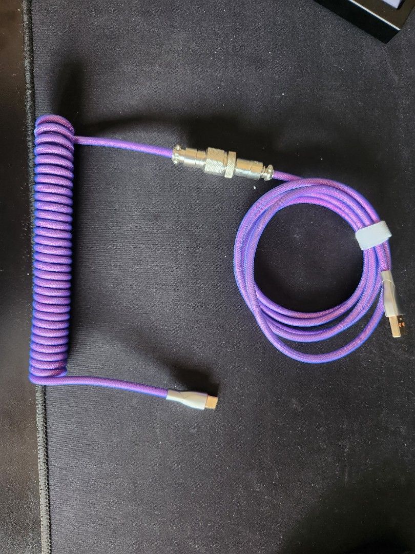 Customed Aviator Coiled Cable, Computers & Tech, Parts & Accessories ...