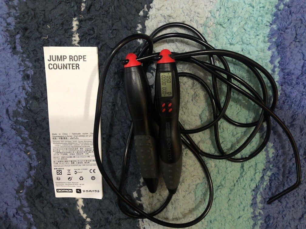 Decathlon Jump Rope Counter, Sports Equipment, Exercise & Fitness ...