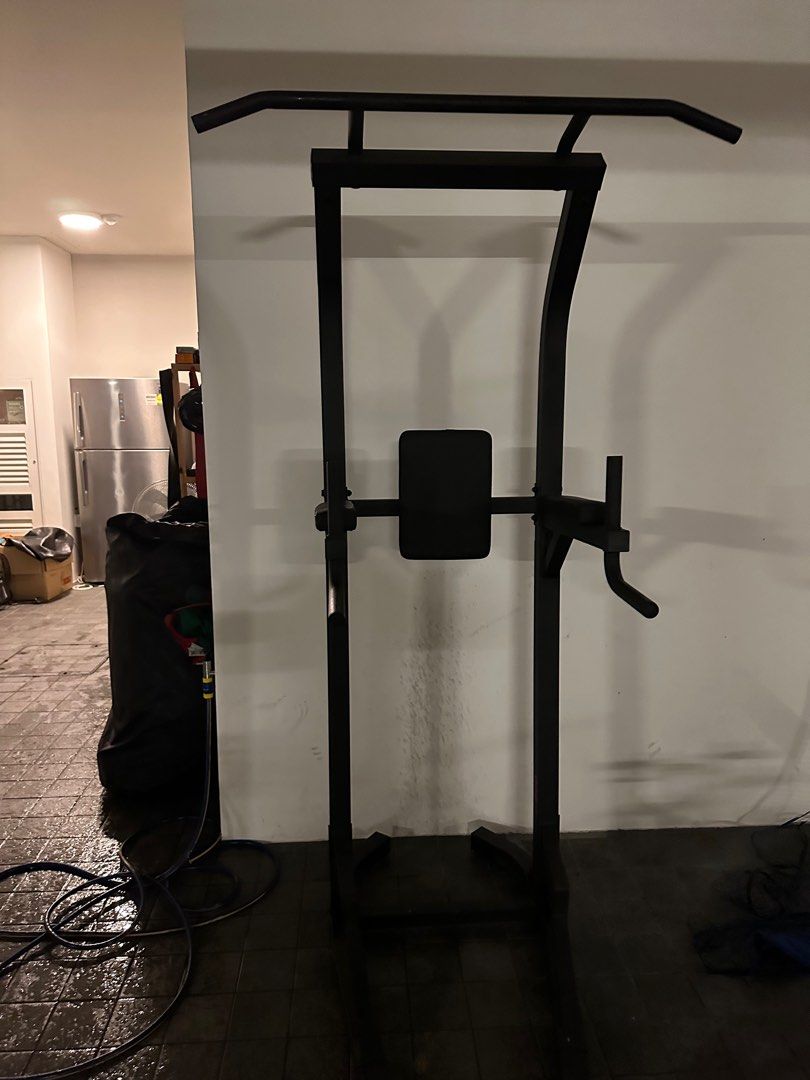 Decathlon pull-up and dip training station, Sports Equipment, Exercise ...