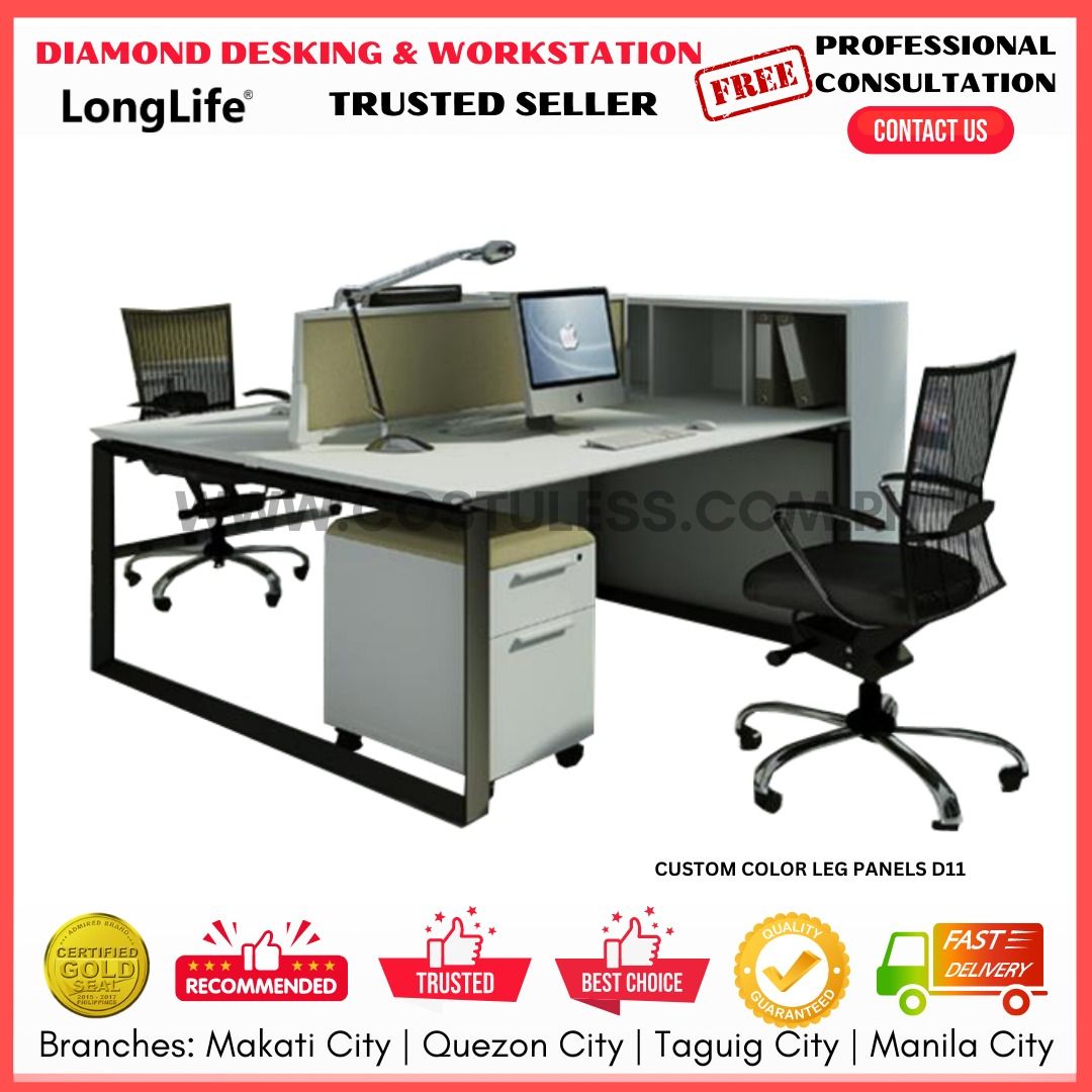 DIAMOND DESKING & WORKSTATION, Office Furniture, Workstation, Computer ...