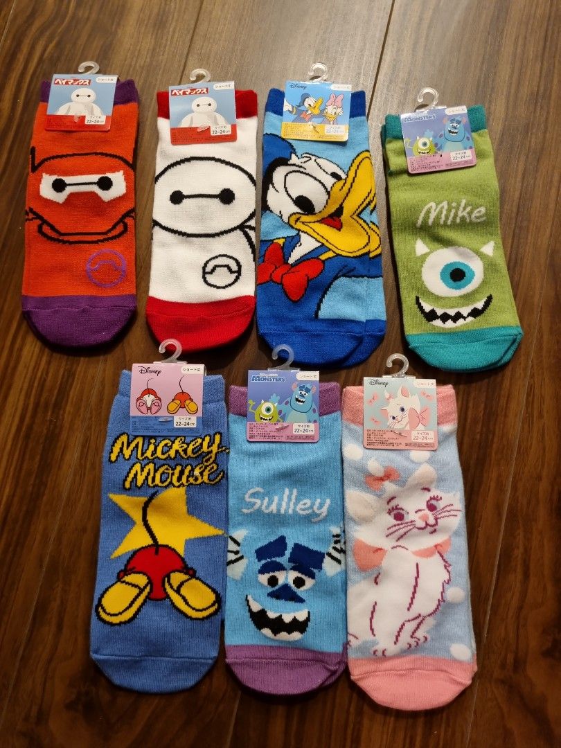 Disney official merchandise socks character, Luxury, Sneakers ...