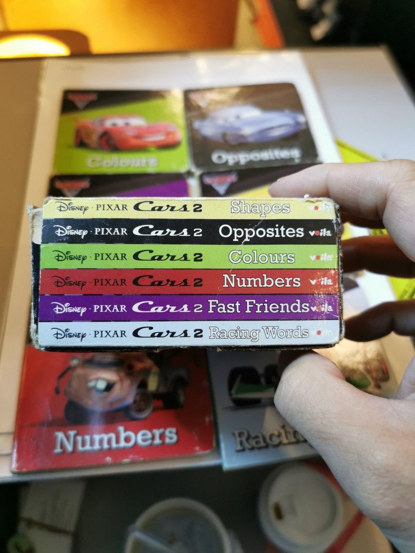 Disney Pixar Cars 2 Mini Little Libray Books, Hobbies & Toys, Books ...