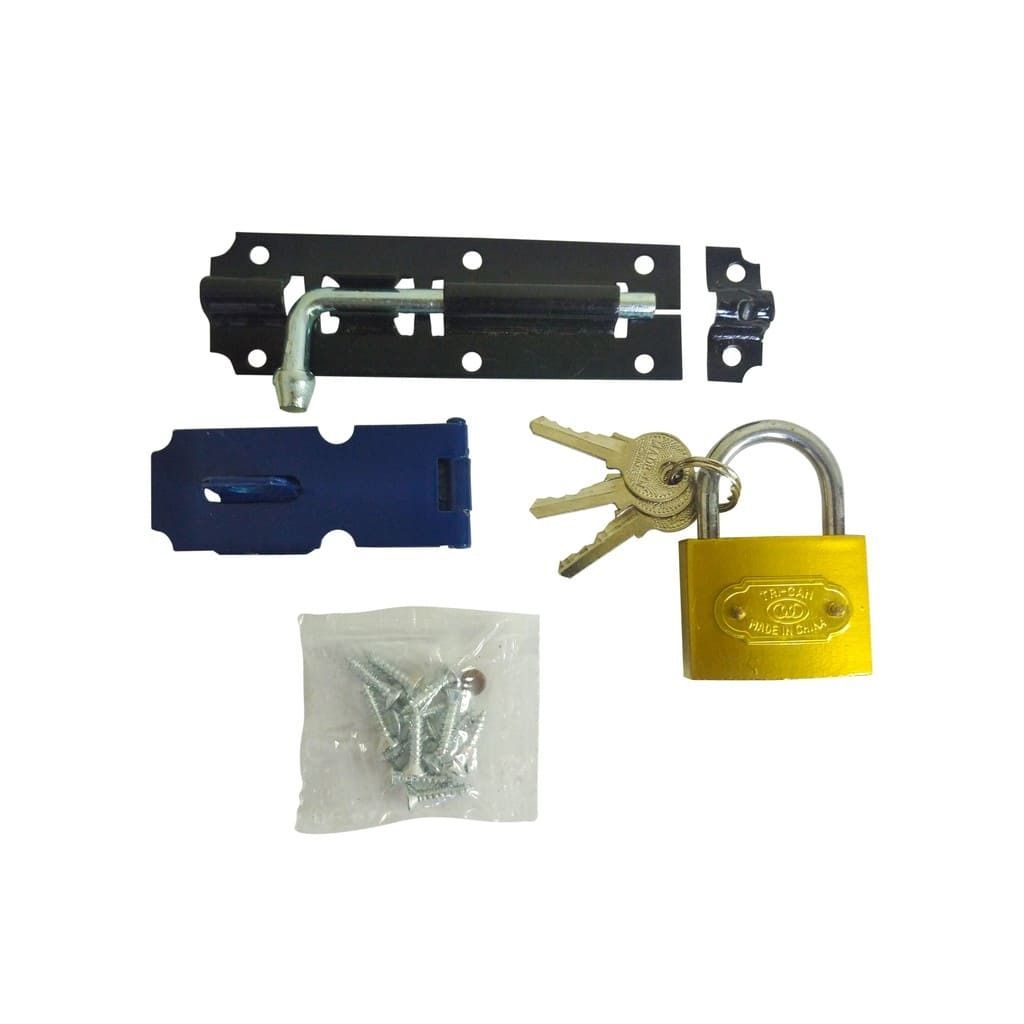 Door Lock Set Multipurpose Cabinet Entrance Anti-theft Kandado Padlock ...