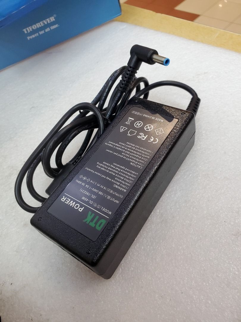 DTK Power Adapter DL-45W IP 100-240V 1.5A 50-60 Hz OP 19.5V 2.31A ...