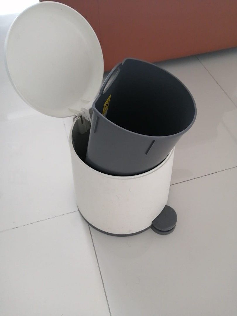 Dustbin with cover, Furniture & Home Living, Home Improvement ...