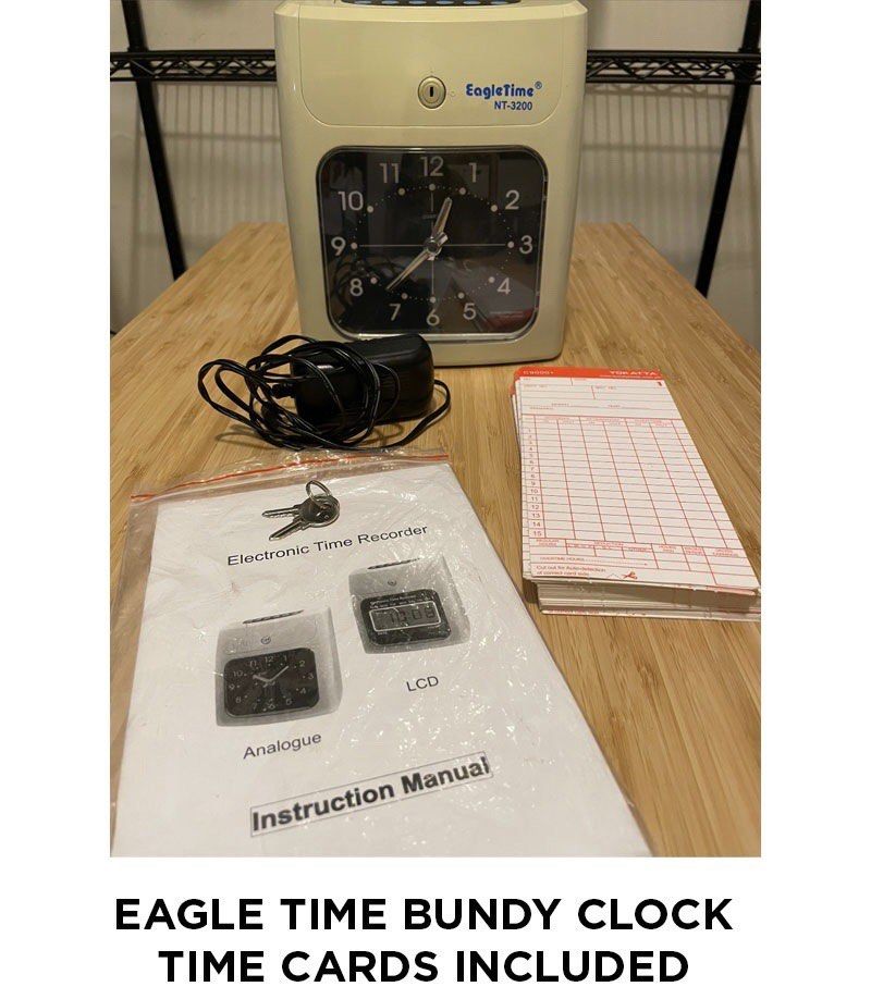 Eagle Time Bundy Clock NT3200, Computers & Tech, Office & Business ...