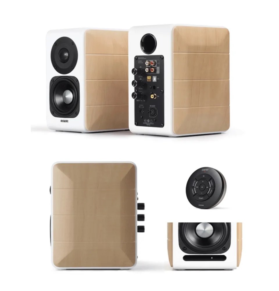 Edifier S880Db Hi-Res Audio Certified Powered Speaker Bluetooth Optical ...